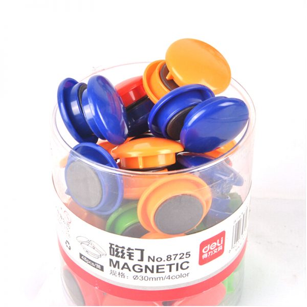30mm Round Whiteboard Magnetic Button - Whiteboard, Chalk Holder, Self ...