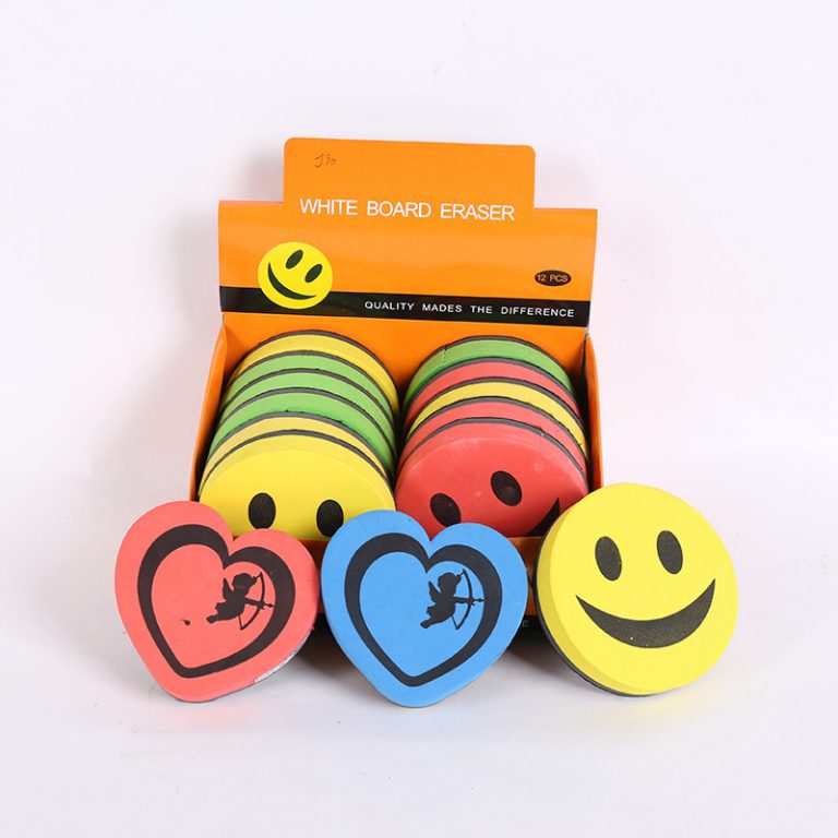 Heart Shape Whiteboard Eraser|Dry-Wipe Whiteboard Cleaner Eraser